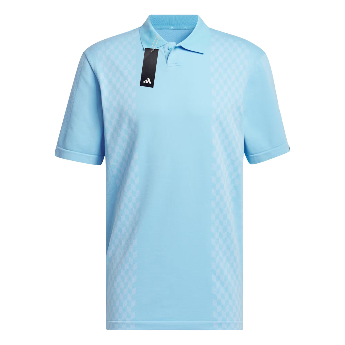 Adidas Ultimate 365 Tour Primeknit Premium Polo Shirt - Semi Blue Burs ...